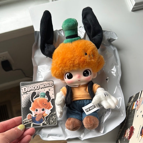 POP MART | Other | Dimoo World X Disney Vinyl Plush Goofys Prank ...